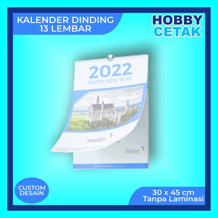 Jual Cetak Kalender Dinding 13 Lembar Custom Desain - Kota Bandung ...