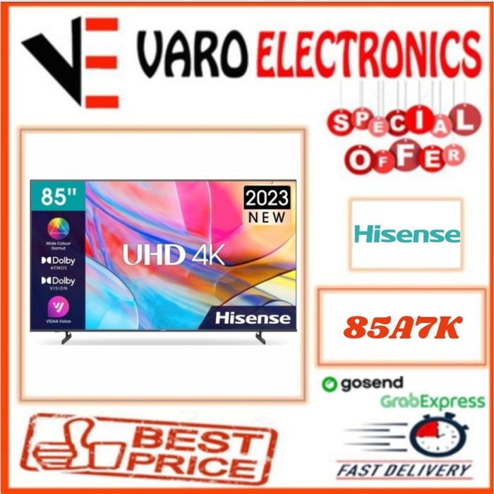 Jual HISENSE 85A7K SMART TV 85 INCH PREMIUM UHD 4K LED SMART OS VIDAA ...
