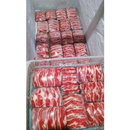 Jual Daging Slice Beef Us Slice Shortplate Yoshinoya / Beef Slice 500 ...