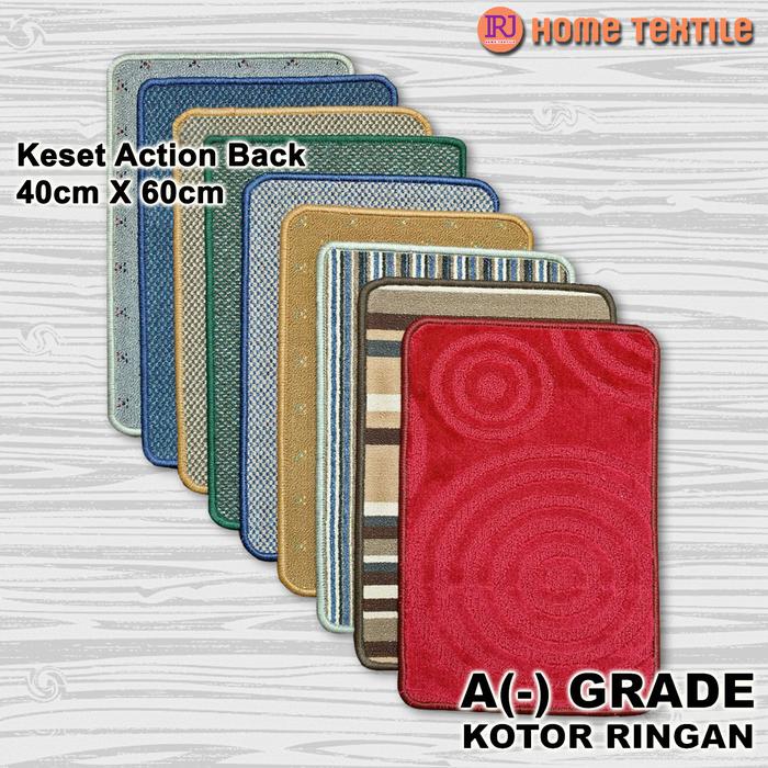 Promo IRJ A- Grade keset kaki motif bulu alas pintu lantai dapur kamar ...
