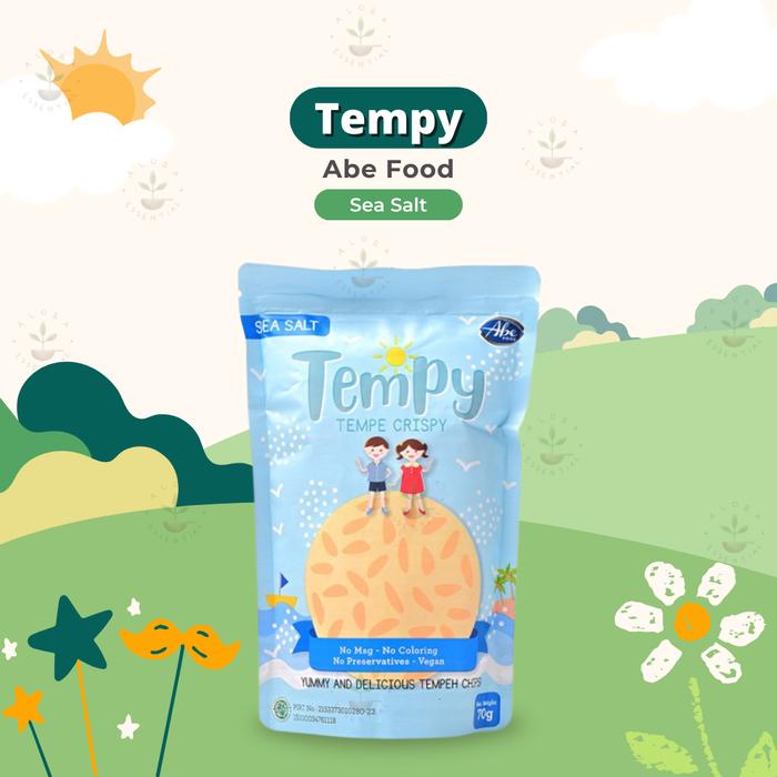 Promo Abe Food Tempy Tempe Crispy Sea Salt - Cemilan Bayi - Snack Anak ...
