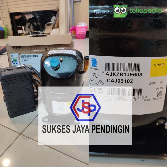 Jual Compressor Tecumseh CAJ9510Z / Kompresor Tecumseh CAJ9510Z R404A ...