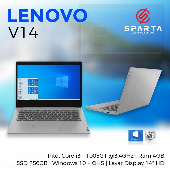 Jual Ready Laptop Lenovo V14 Intel Core I3 Gen 10 Ram 4Gb Ssd 256Gb Garansi - Jakarta Timur - cv ...