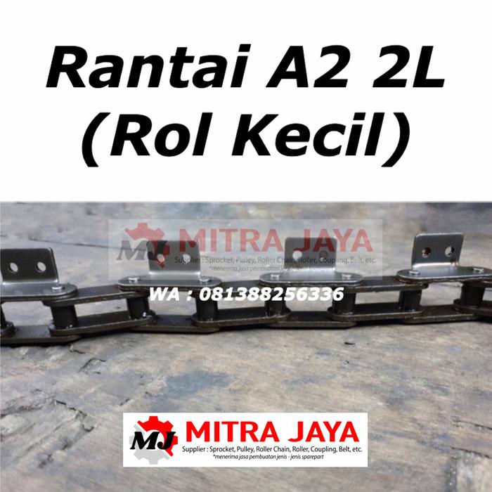 Jual RANTAI C2060 A2 2L Dua LINK BESI DOUBLE PITCH CHAIN CONVEYOR 2060 - Jakarta Barat - Mitra ...