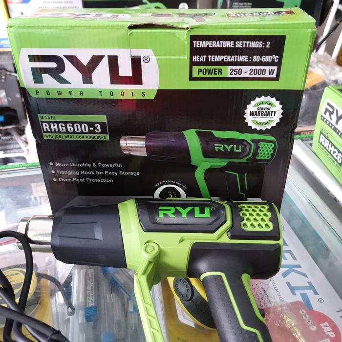 Jual RYU HOT GUN / HEAT GUN PEMANAS VARIABLE SUHU RHG - Kota Medan ...