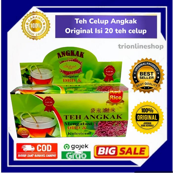 Jual Teh Celup Angkak Original isi 20 - Kota Depok - TRIONLINESHOP ...