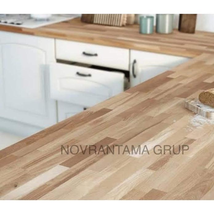 Jual Papan Fjl Kayu Jati Perhutani Tpk Ukuran 2X60X170Cm Top Table Fjl ...