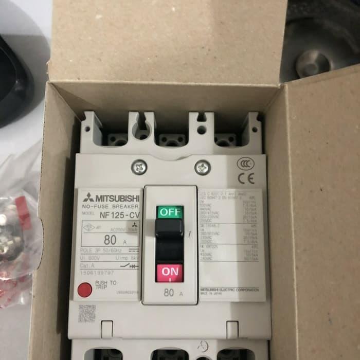 Jual NFB MCCB breaker mitsubishi NF-125CV nf125-CV 125a 125 a - Jakarta Barat - Ganesia Elektrik ...