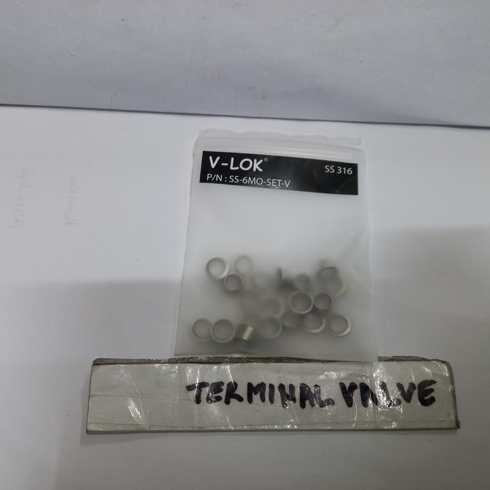 Jual ferrule 6mm/ss-6MO-SET-V/ferulle stainless 316 6mm v-lok - Jakarta ...