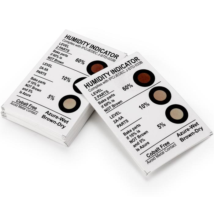 Jual Humidity Indicator Card Cobalt Free - 3 Spots (5%, 10%, 60%) HIC ...