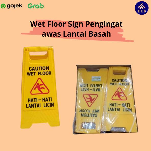 Jual Wet Floor Sign Pengingat awas Lantai Basah - Jakarta Timur ...