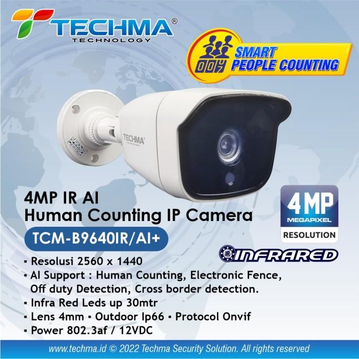 Promo TECHMA PEOPLE COUNTING AI CAMERA + lisensi Counting - CAMERA AI ...