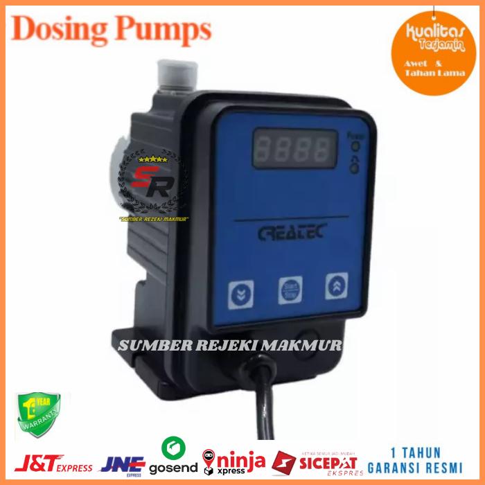 Jual Dosing Pump 6 LPH Pompa Dosing Createc E0506 Dosing Pump 5 bar 6L/jam - Jakarta Barat ...
