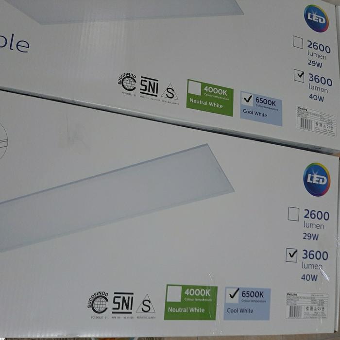 Jual Smartbright slim panel philips RC091V LED36S/865 PSU W30L120 G2 MR ...