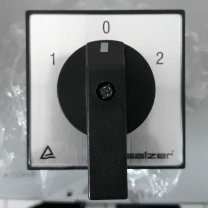 Jual Selector Switch Salzer On Off On 4P 16A Rotary Switch 1-0-2 - Kota ...