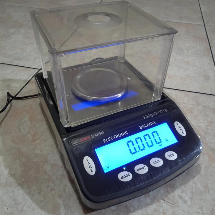 Jual Timbangan Analitik Balance 200g x 0.001g hwh Dj 203 A - Kota ...