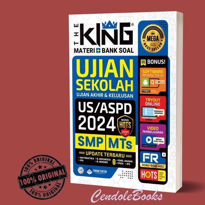 Jual Code Buku Smp : The King Ujian Sekolah Us/Aspd Smp Mts 2024 Ready - Jakarta Pusat ...