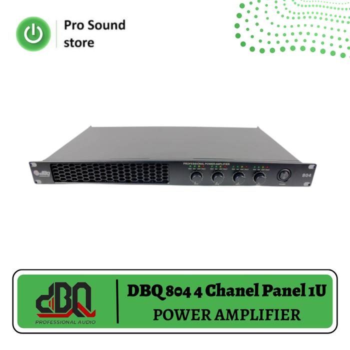 Promo Power Amplifier DBQ 804 4 Chanel Panel 1U - Jakarta Barat - Pro ...