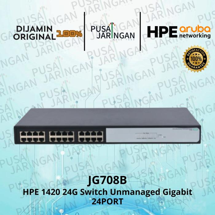 Jual HP JG708B 1420-24G-R Switch 24 Port Gigabit - Jakarta Pusat ...