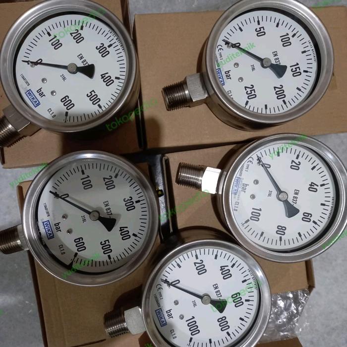 Jual Pressure gauge wika 0-250 psi full stainless - Jakarta Barat ...