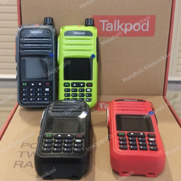 Jual Talkpod A36PLUS A36 Multi Band Airband VHF UHF Charger Type C-ABU ...