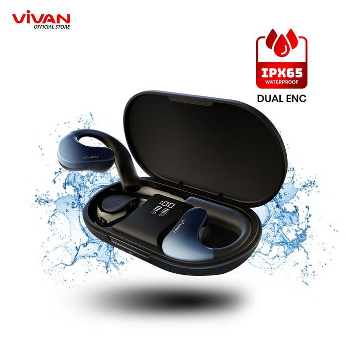 Promo VIVAN OWS Open Ear True Wireless Earbuds IP65 Dual ENC BT v5.3 ...