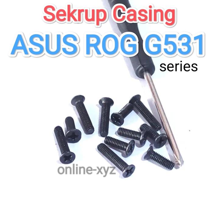 Jual baut mur sekrup casing ASUS Rog G531 G531GT G531GD G531GU G531GV ...