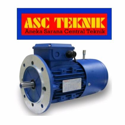 Jual Electric Motor Brake Yuema YBD 6P 5.5Hp 4Kw 3Phase B5 Flange ...