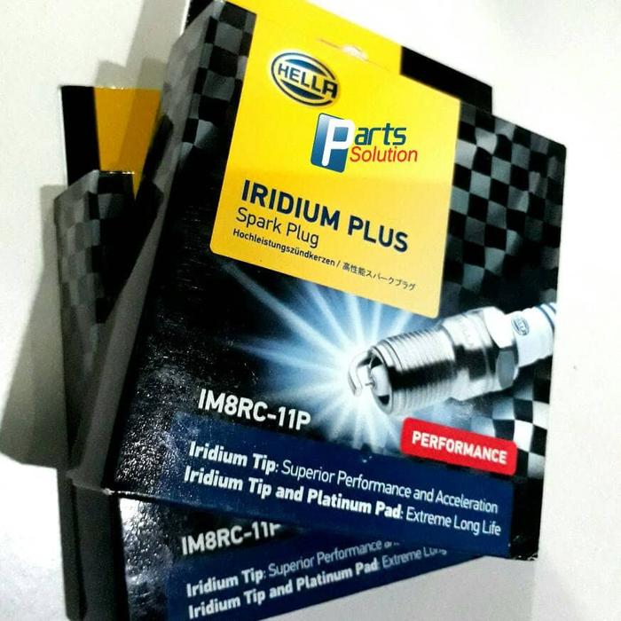 Jual Busi Iridium Honda Jazz Fit Brio Mobilio BRV HRV HELLA IM8RC-11P ...