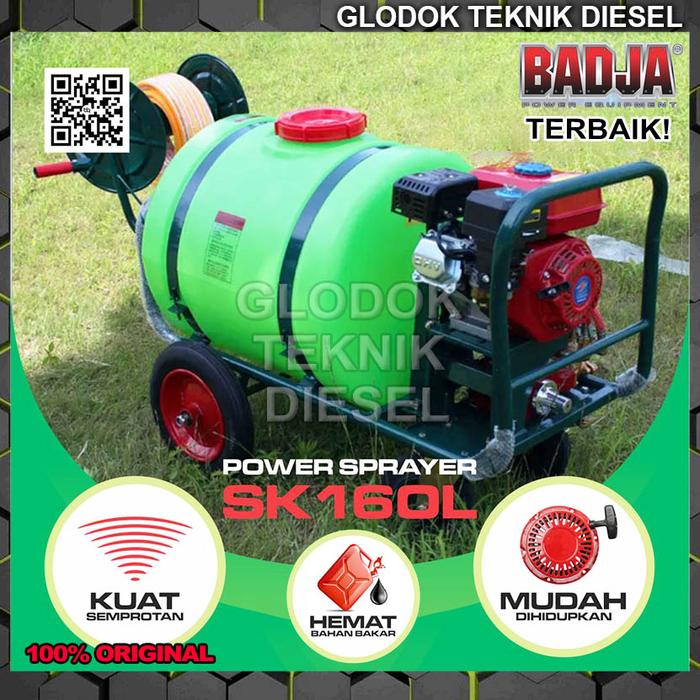 Jual High Pressure Washer 20 - 50 Bar Mesin Power Sprayer + Roda 160 ...