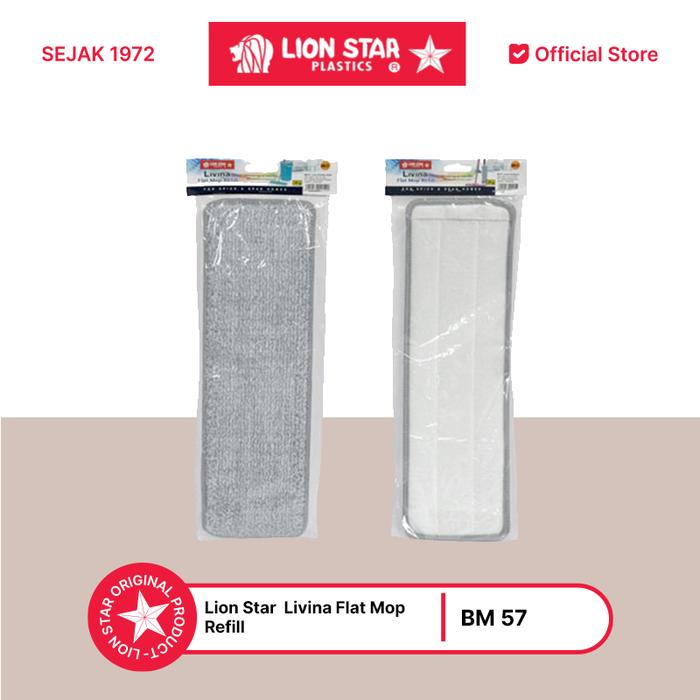 Promo LION STAR Kain Pel Livina Flat Mop Refill BM-57 - Kab. Tangerang ...