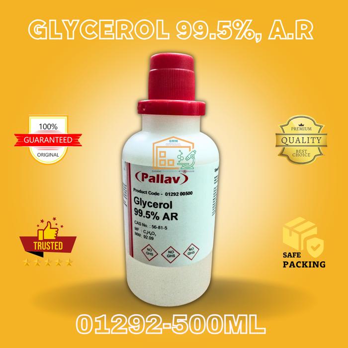 Jual Glycerol 99.5%, A.R | C3H8O3, 500 ml - Kab. Bogor - Gudang ...