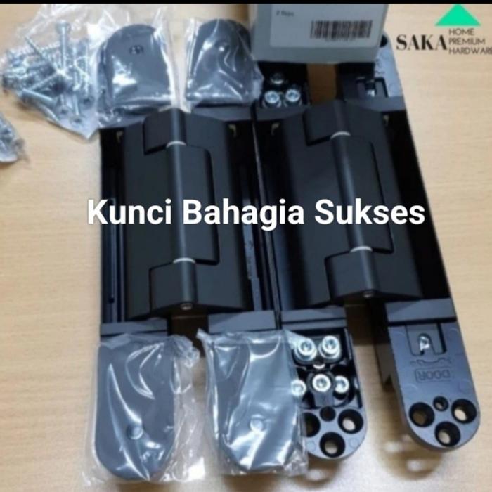 Jual ENGSEL TANAM SIMONSWERK TECTUS TE-640-3D-BLACK CONCEALED HINGE ...
