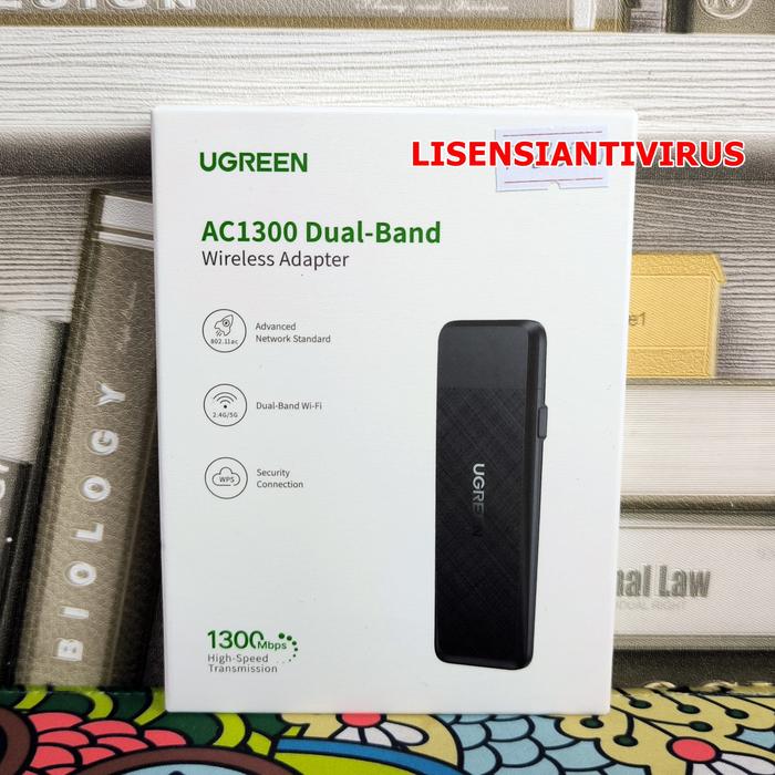 Jual Ugreen AC1300 Dual Band Dongle Wifi Network adapter 2.4ghz dan ...