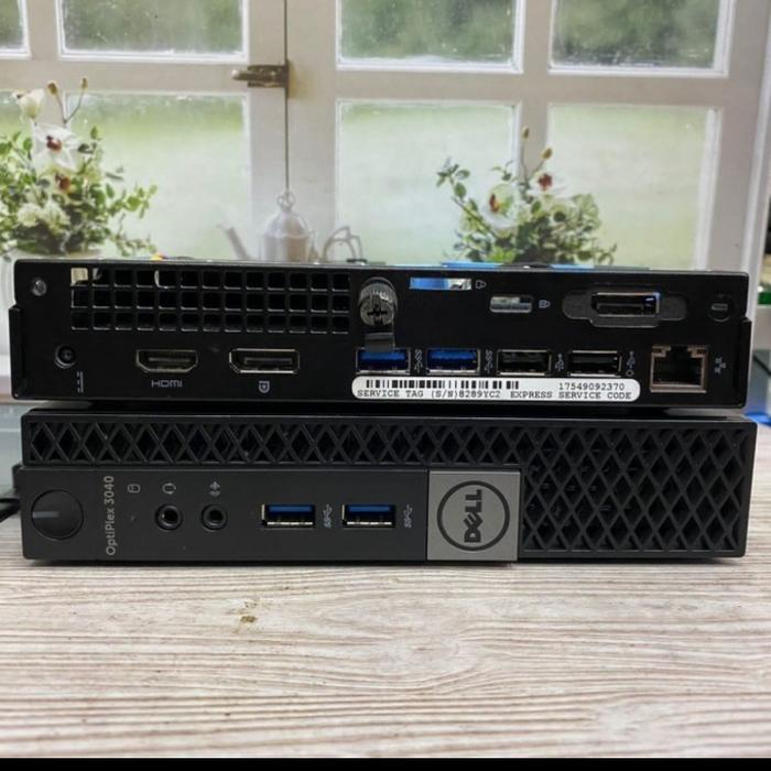 Jual PC MINI DELL OPTIPLEX 3040 CORE I7 GEN 6 RAM 16GB SSD 256GB ...