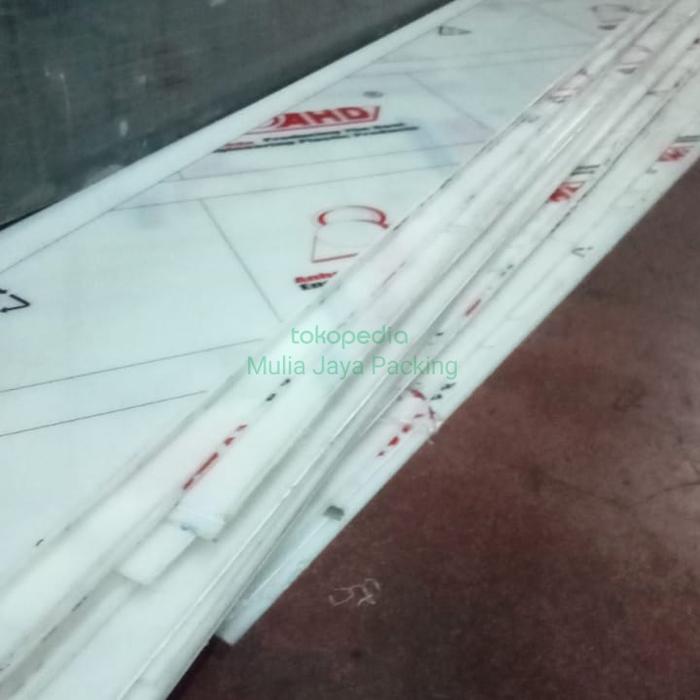 Jual Plat nylon putih PE sheet 20mm x 150mm x 600mmm - Jakarta Barat - MULIA JAYA PACKING ...