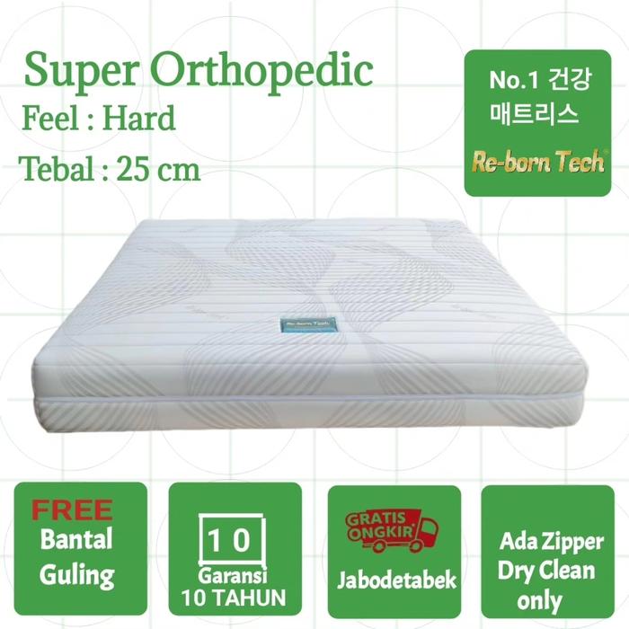 Promo Matras kasur super orthopedic Re-born Tech 160x200x25cm Cicil 0% 3x - Kota Tangerang - Re ...