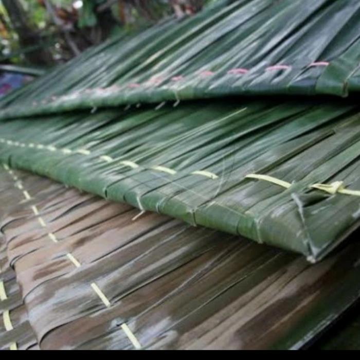 Jual atap daun rumbia - atap dahon - atap daun kiray - atap saung ...