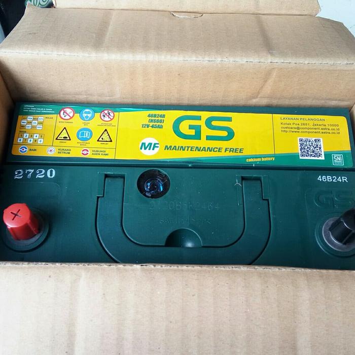 Jual Aki Accu Kering GS MF NS60 45 AH Mobil Suzuki Swift, SX4 Cross Over - Kota Bekasi - Pacific ...