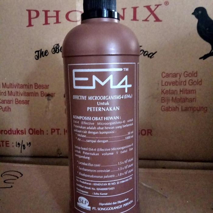 Jual EM4 PETERNAKAN TERNAK NUTRISI VITAMIN PROBIOTIK PENGHILANG BAU ...