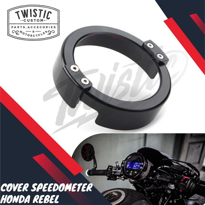 Jual Cover Pelindung Casing Speedometer CNC Motor Honda Rebel 500 CMX ...
