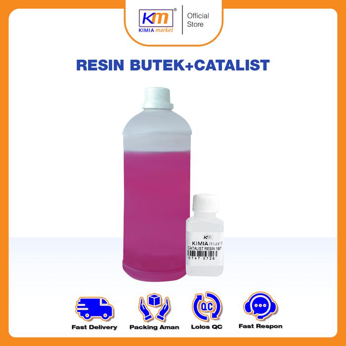 Jual Resin Butek + Catalis @1kg - Kota Bandung - KIMIA MARKET | Tokopedia