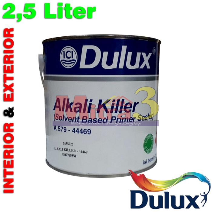 Jual Cat Dasar Tembok DULUX Alkali Killer Solvent Primer Sealer 2,5 L 2 ...