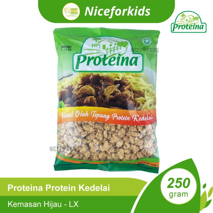 Jual Proteina Hijau Protein Kedelai 250gr / Protein Nabati / Daging ...