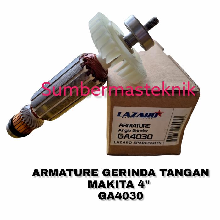 Jual ARMATURE MAKITA GA4034 ANGKER GERINDA MAKITA 4" GA 4034 ARMATUR ...