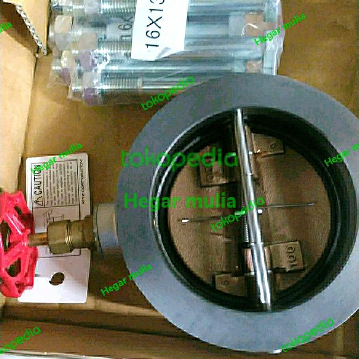 Jual Wafer Check Valve Kits 2"inch dn50 (10k) :FWZ CAST IRON ORIGINAL ...