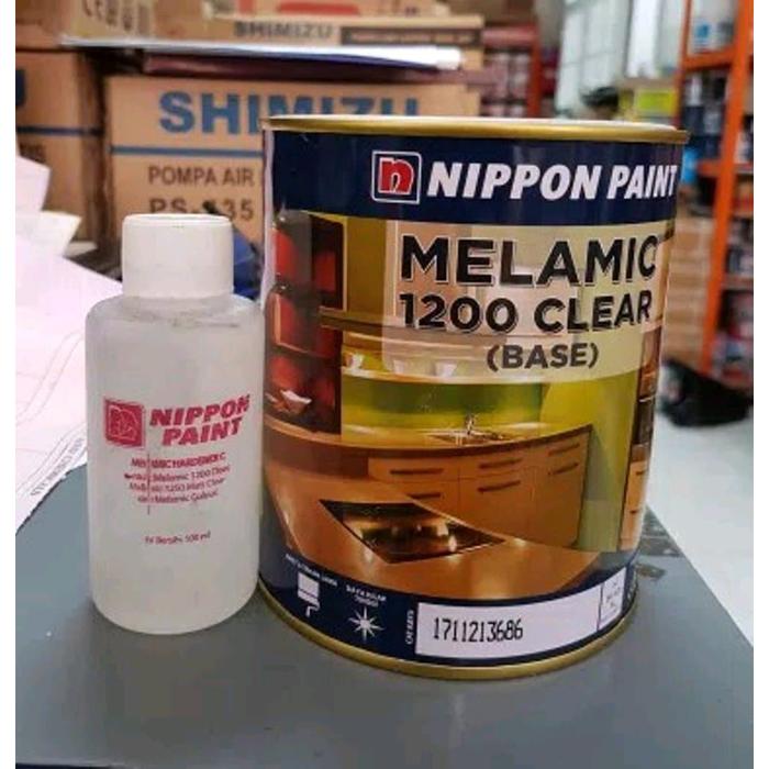 Jual MELAMIC 1200 Clear & Hardener 2 Komponen 1Kg Nippon Paint ...