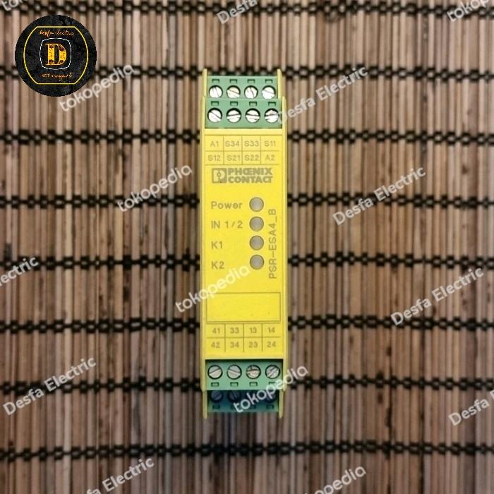 Jual Safety Relays Phoenix Contact PSR-ESA4-B 24 Vac Vdc Original ...