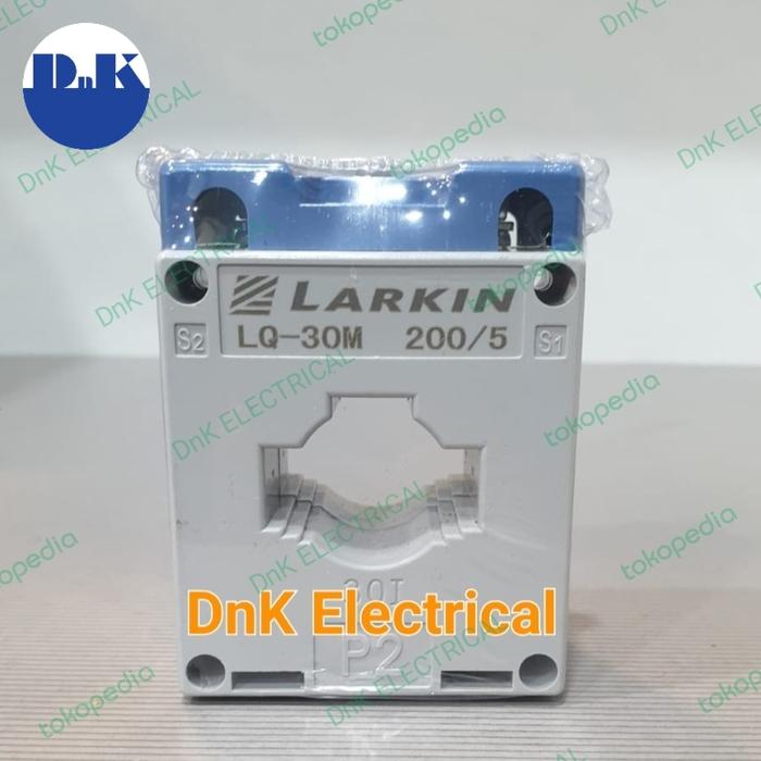 Jual Current Transformer CT 200/5A / 200A Merk LARKIN Type LQ - 30M ...