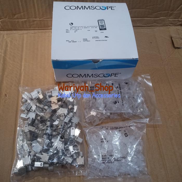 Jual Konektor RJ45 Cat.6 Commscope Eceran/Satuan - Jakarta Timur ...